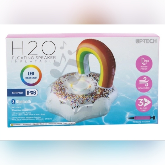 UpTech | Portable Audio & Video | Led Bluetooth Speaker Inflatable Pool ...